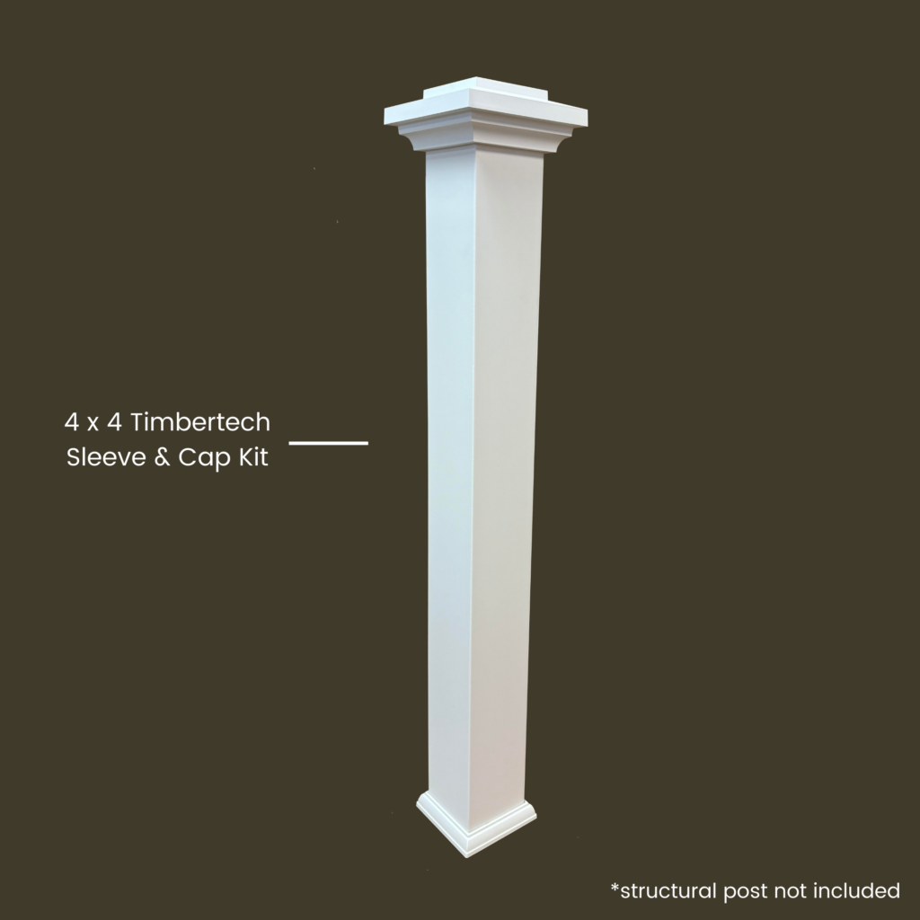 Timbertech 4.25" x 4.25" Post Sleeve and Cap Kit - The Porch Store